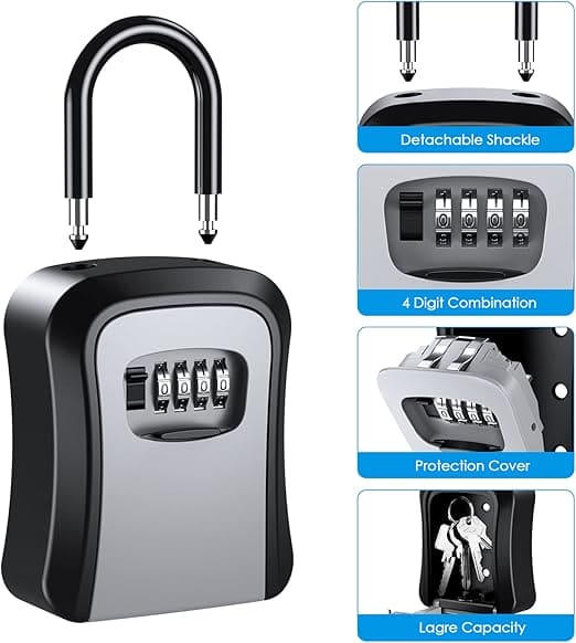 SECURE KEY LOCK BOX WALL-MOUNTED (Full Metal) – Mechtronics