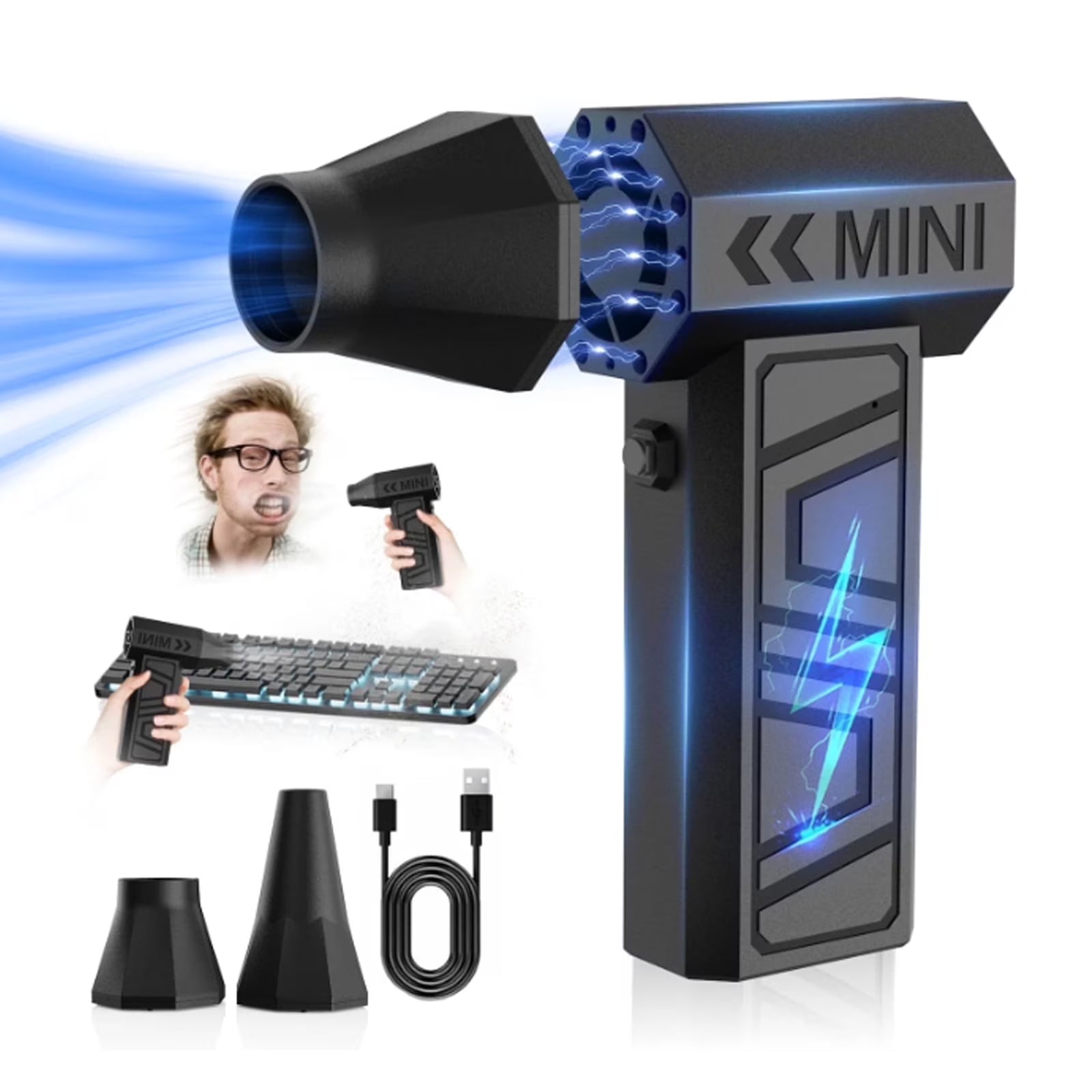 PORTABLE RECHARGEABLE BLOWER FAN – Mechtronics