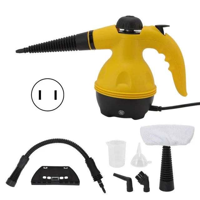 HANDHELD STEAM CLEANER – YELLOW & BLACK – Mechtronics